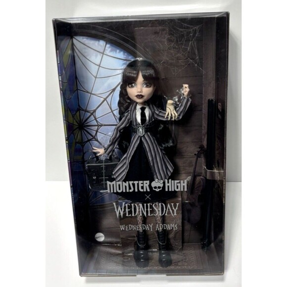 monster high | Toys | Monster High Doll Wednesday Addams Doll Adam ...